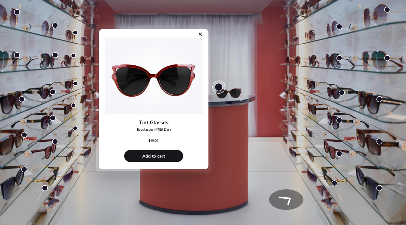 3D virtual store software platform for shopping | Easy intergration